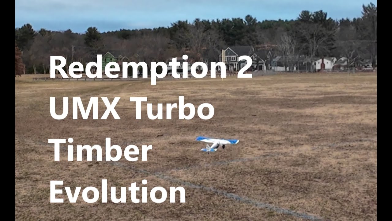 Redemption flight 2 with the UMX Turbo Timber Evolution - YouTube