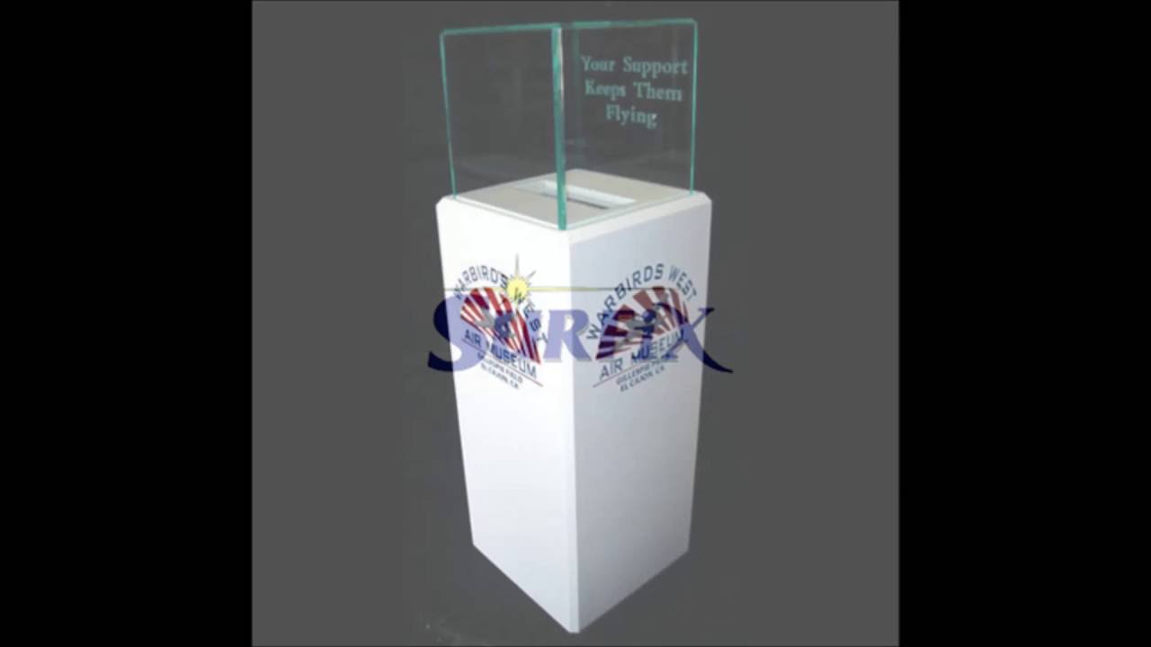 Surfix Donation Boxes | donationboxes.net - YouTube