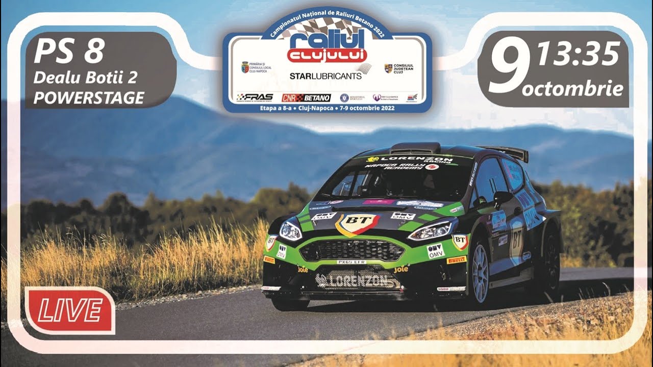 CAMPIONATUL NATIONAL DE RALIURI BETANO - RALIUL CLUJULUI 2022 - PS 8 ...