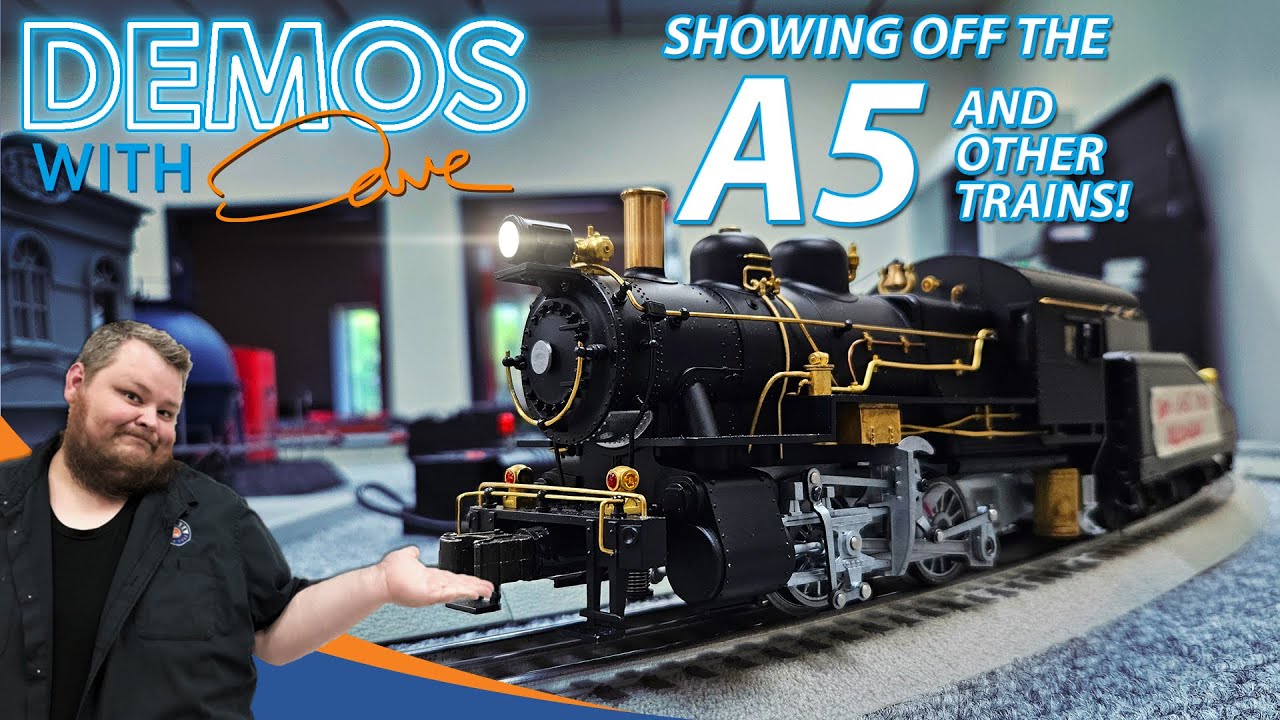 Demos w/ Dave: A5 Locomotive and Other New Trains - YouTube