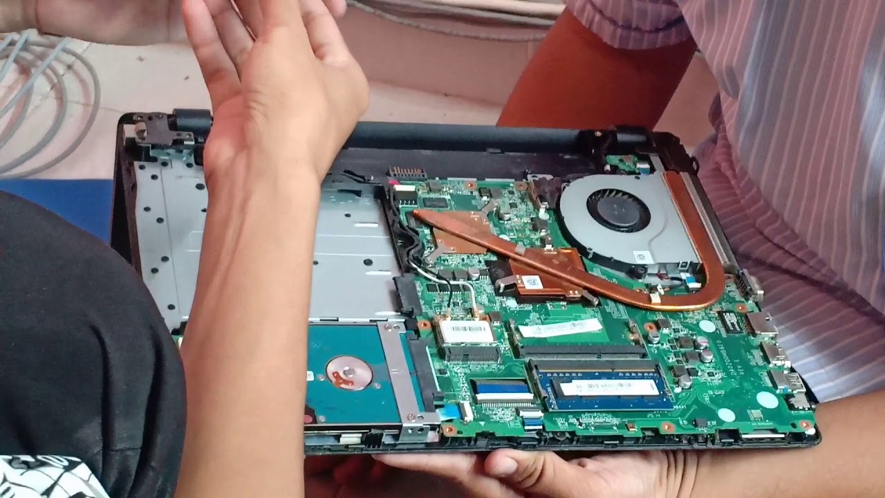 Cara Pasang Ram Laptop ACER - Aspire 14 E5-471-3G5A - YouTube