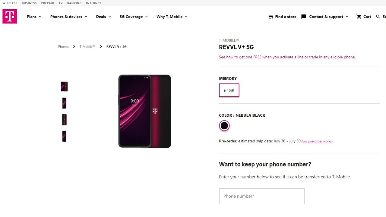 T-Mobile REVVL V+ 5G | T-Mobile - YouTube