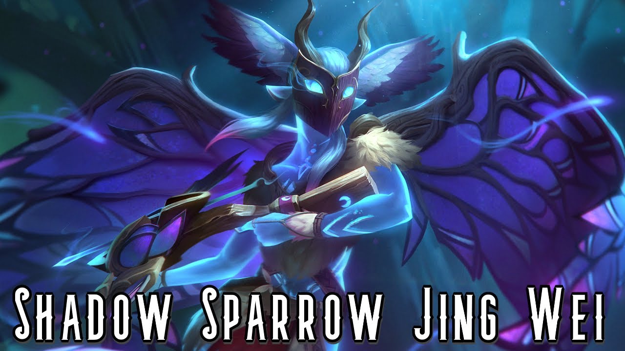 SMITE: Skin Showcase - Shadow Sparrow Jing Wei - YouTube