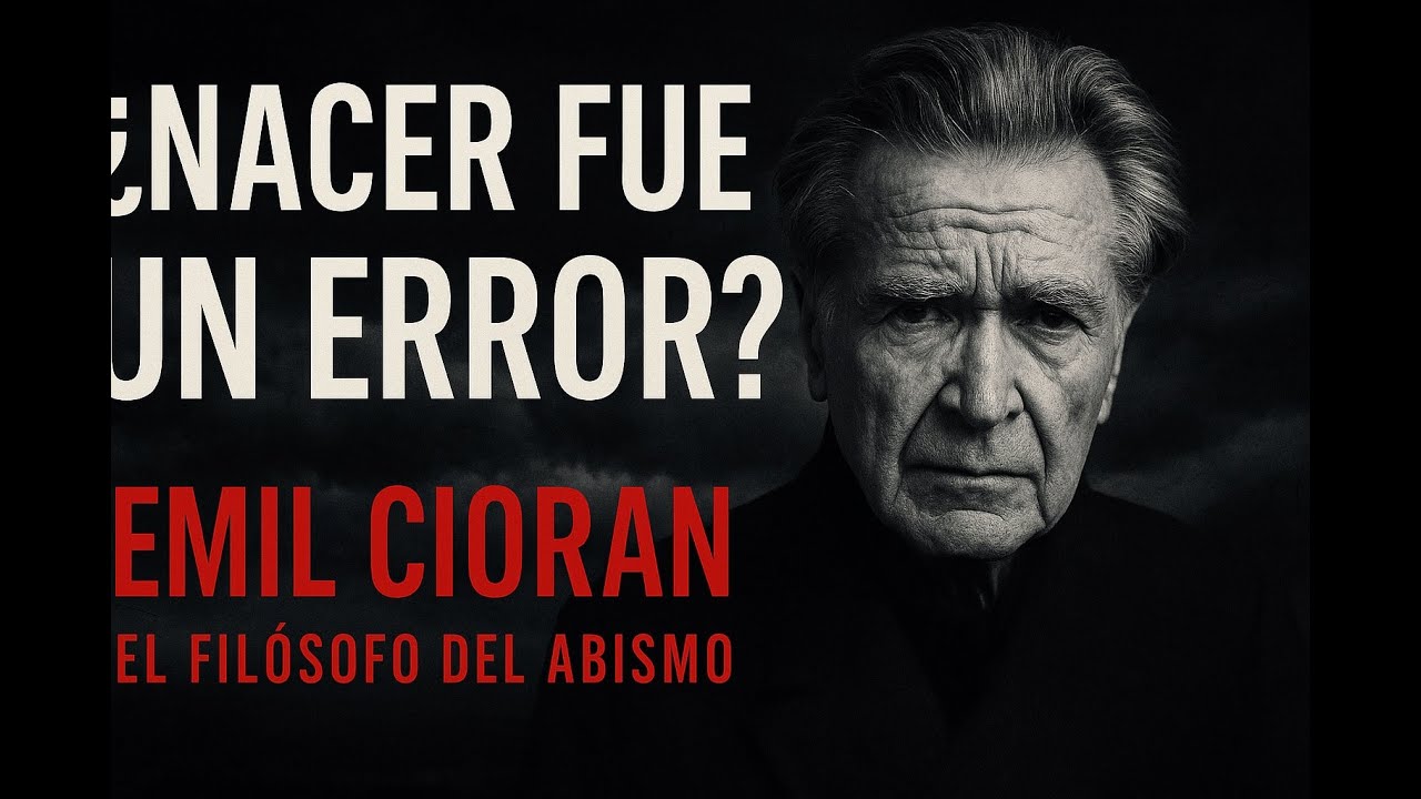 Emil Cioran: El Filósofo del Abismo | ¿Por Qué Dijo 'Nacer Fue un Error ...