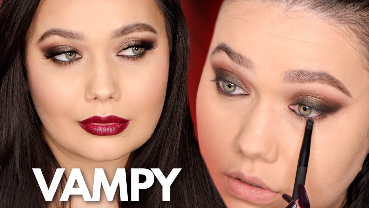 My Most HIGHLY Requested VAMPY Makeup Tutorial | NEW Nova Beauty - YouTube