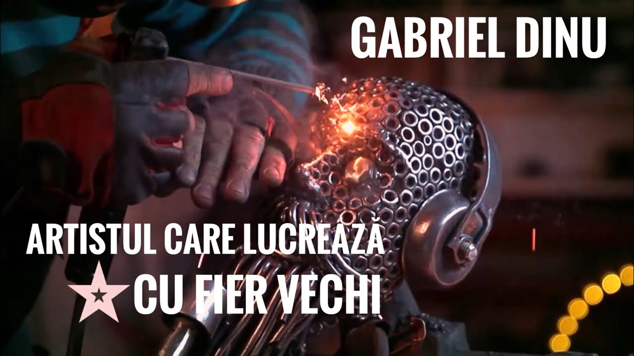 Artistul care face Artă din Fier Vechi | Romanii au Talent - Gabriel ...