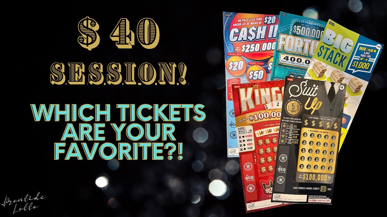 ☀️ $40 MIX TICKET SESSION! WHICH TICKETS ARE YOUR FAVORITE?!☕️ - YouTube