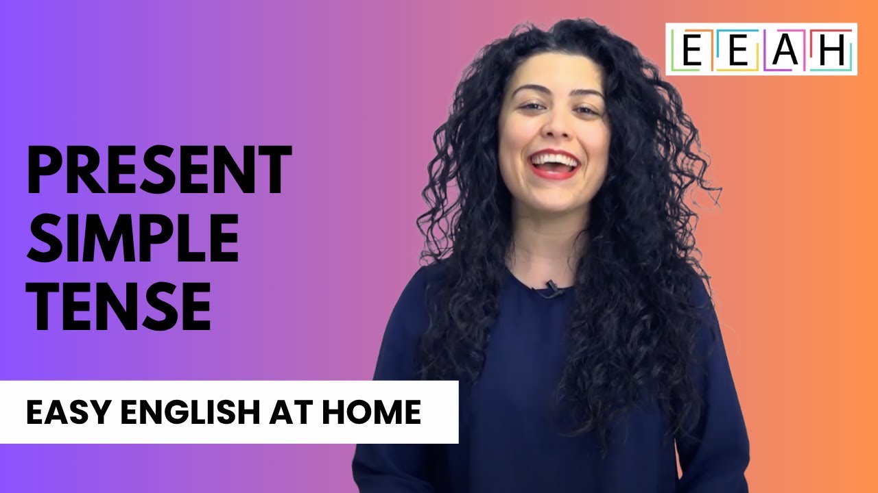 English for Beginners #10: Present Simple Tense | Easy English at Home ...