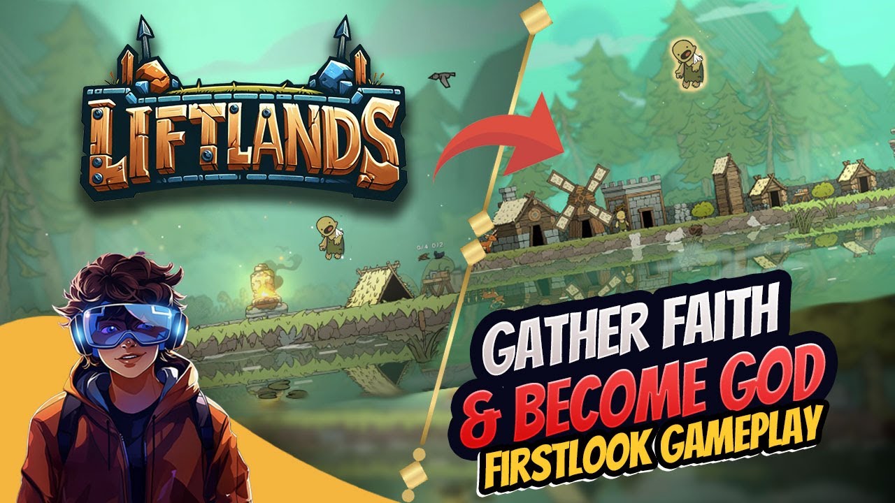Gather Divinity & Become POWERFUL GOD in Liftlands [Side-Scroll City ...