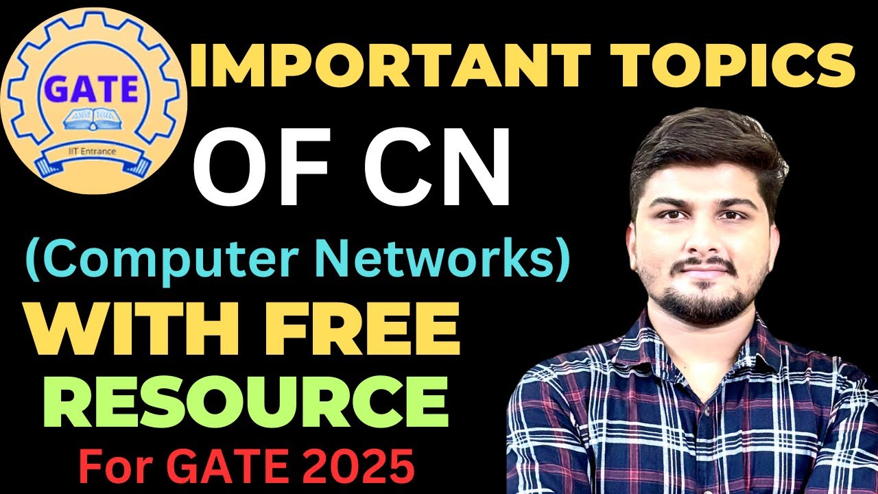 Important Topics of Computer Networks for GATE CSE || GATE CSE Imp ...