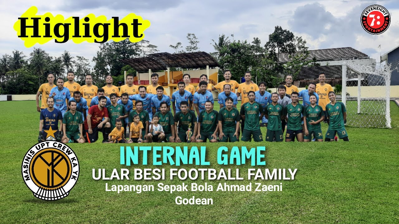 Internal Game Ular Besi Football Family #highlight #sepakbola - YouTube