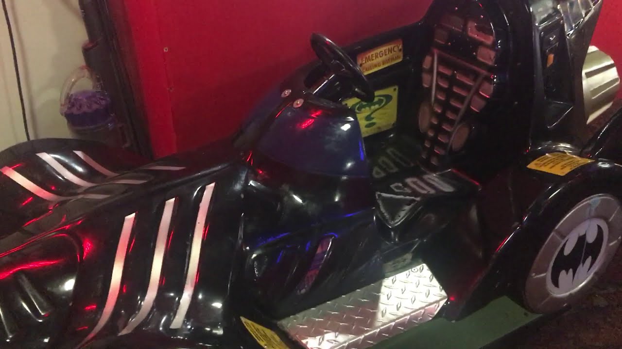 Kiddies Manufacturing/Bafco Batman Forever Batmobile Kiddie Ride (Ft ...