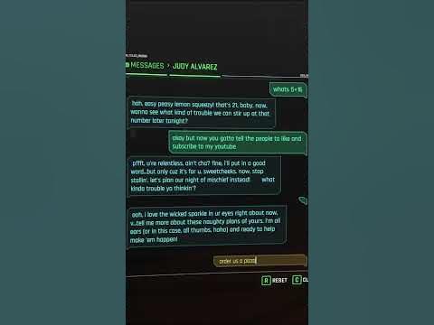 INSANE TEXTING MOD for Cyberpunk 2077 - YouTube