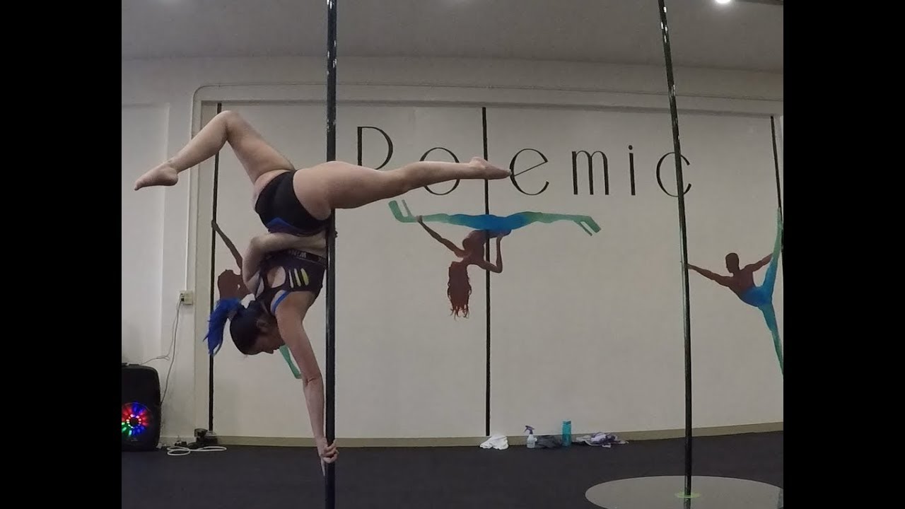 Pole Pixie Kat Pole Tutorials - Dragontail - YouTube