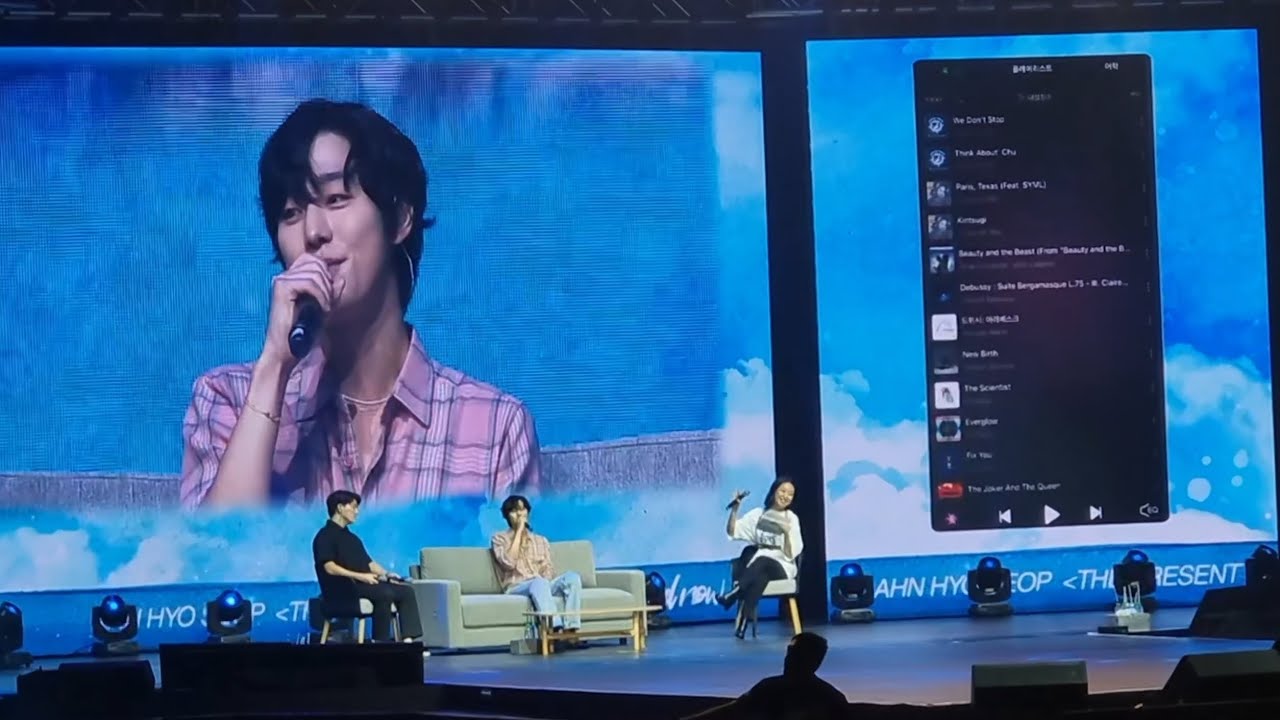 Ahn Hyeo Seop Reveals Songs On His Playlist @ Manila Fan Meet 2023 | 4K ...