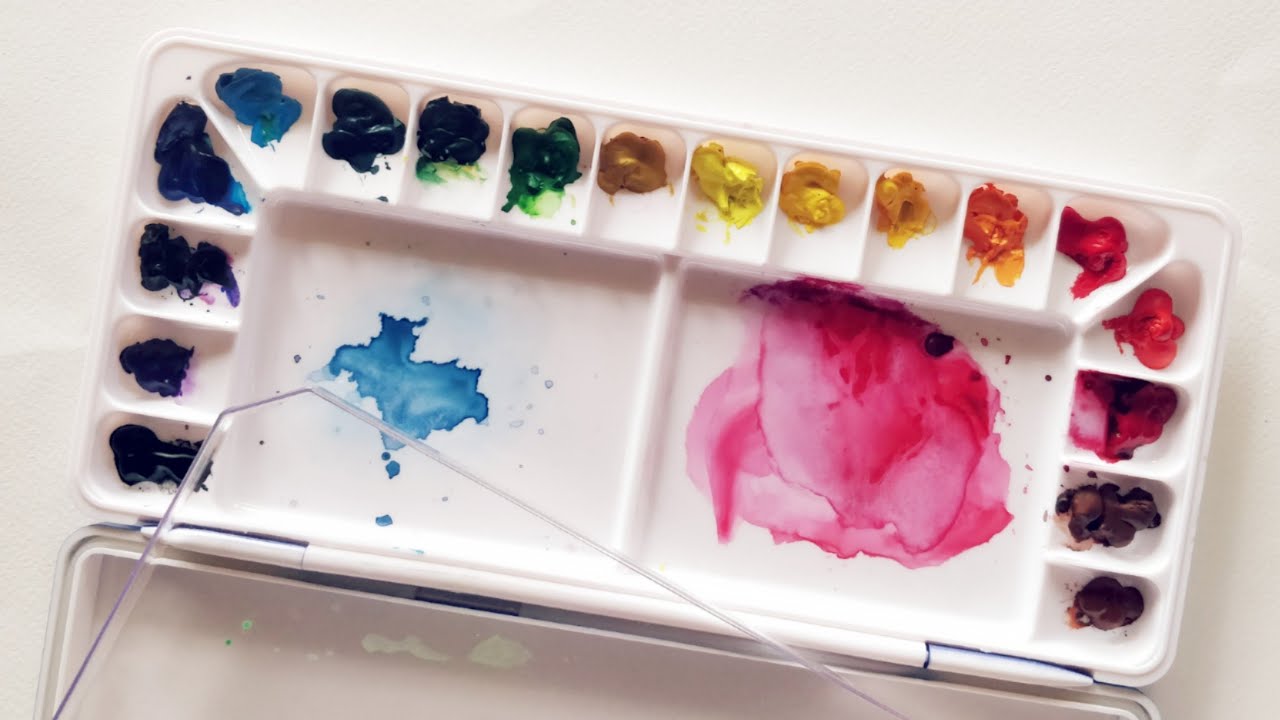 Brustro art supplies | Brustro artists portable airtight watercolour ...