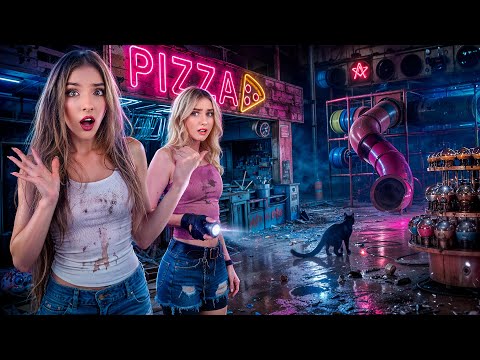I Explored FNAF at 3AM! Real Life Animatronics are Haunting Us!