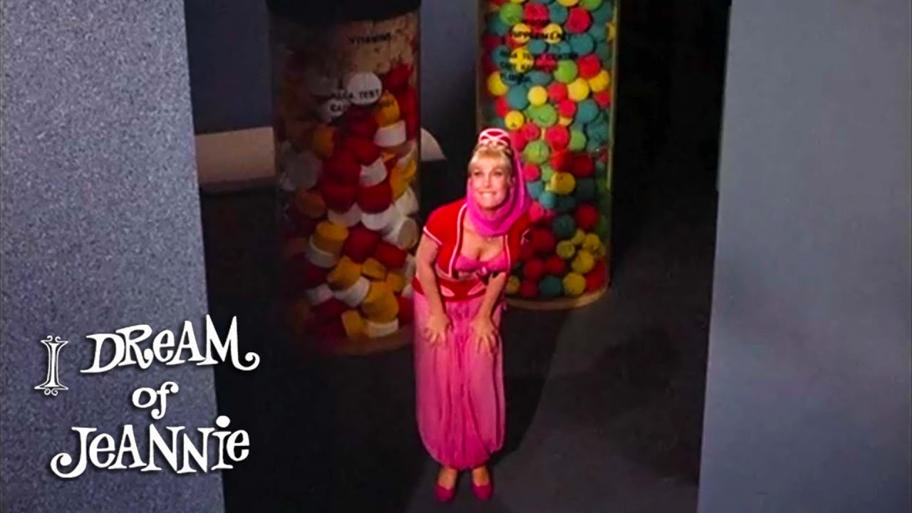 Jeannie Gets Locked In A Safe | I Dream Of Jeannie - YouTube