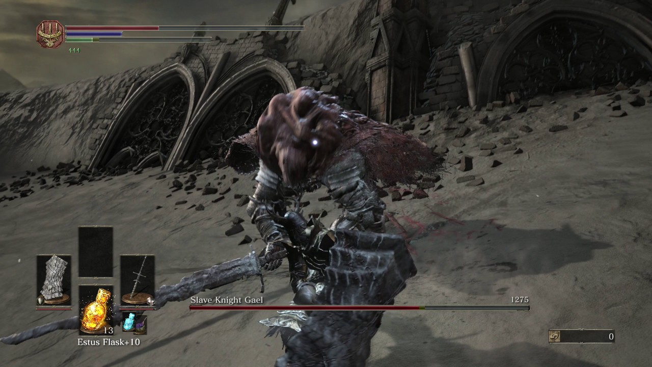 Dark Souls 3 - Gael the first Dark Soul - YouTube