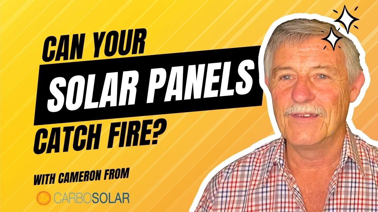 Can solar panels catch fire? - YouTube