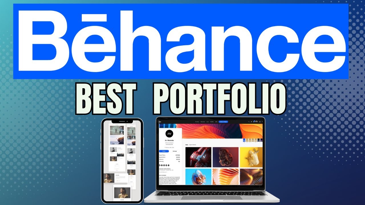 How To Create The Best Portfolio On Behance (2023) Tutorial for ...