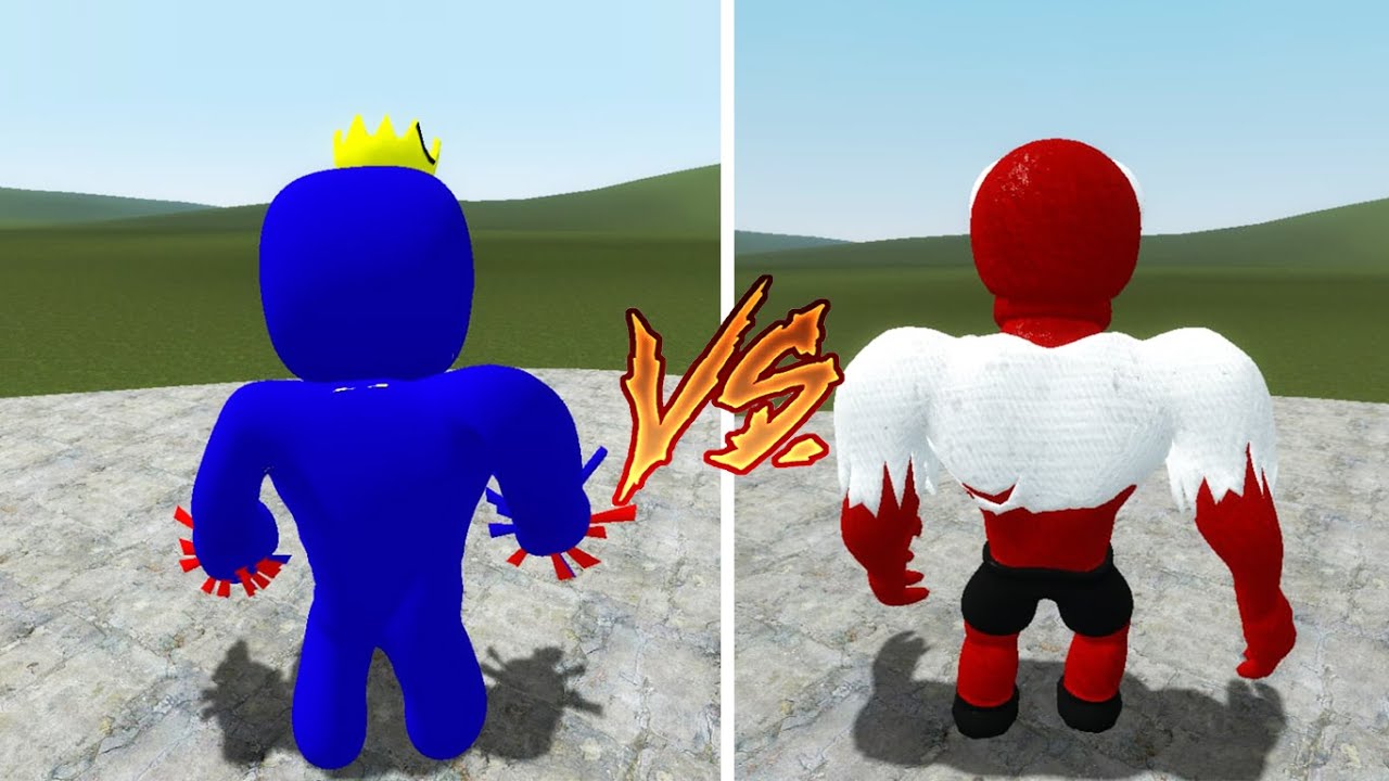 PLAYING AS BLUE MUTANT VS PLAYING AS RED MUTANT BATTLE In Garry's Mod ...