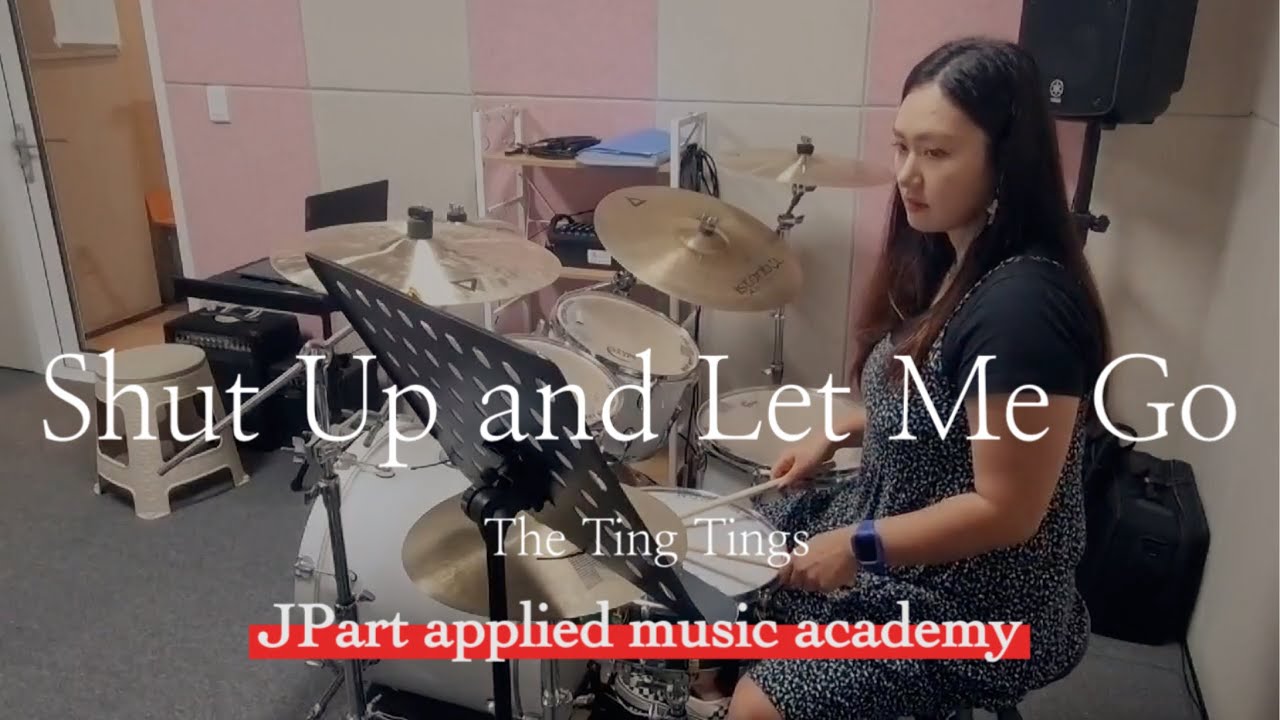 The Ting Tings _ Shut Up and Let Me Go Drum cover | pop cover | 성인 드럼 ...
