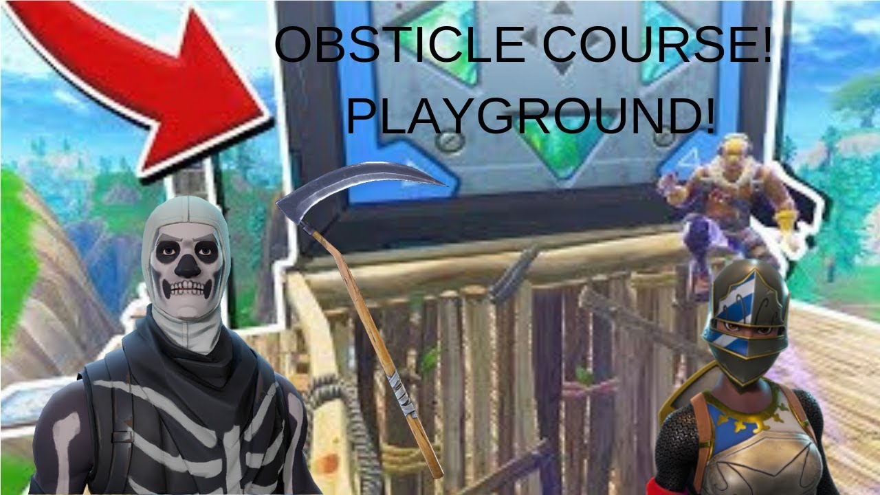 Building an insane obsticle course, the whole way across the map! - YouTube