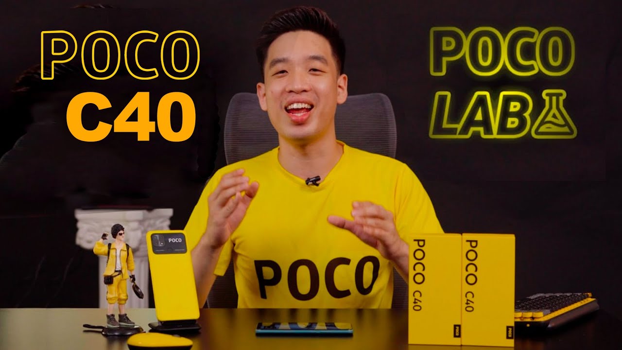 POCO LAB #1: Poco C40 - Phân khúc giá rẻ vẫn thuộc về Xiaomi - YouTube