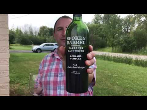 Spoken Barrel Cabernet Sauvignon | One Minute of Wine Episode #257