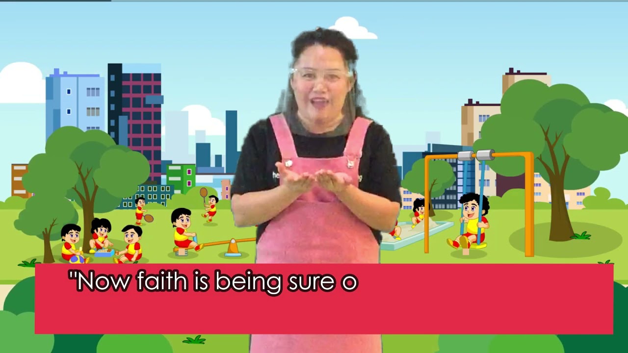Hebrews 11:1 - Bible Verse for Kids - YouTube