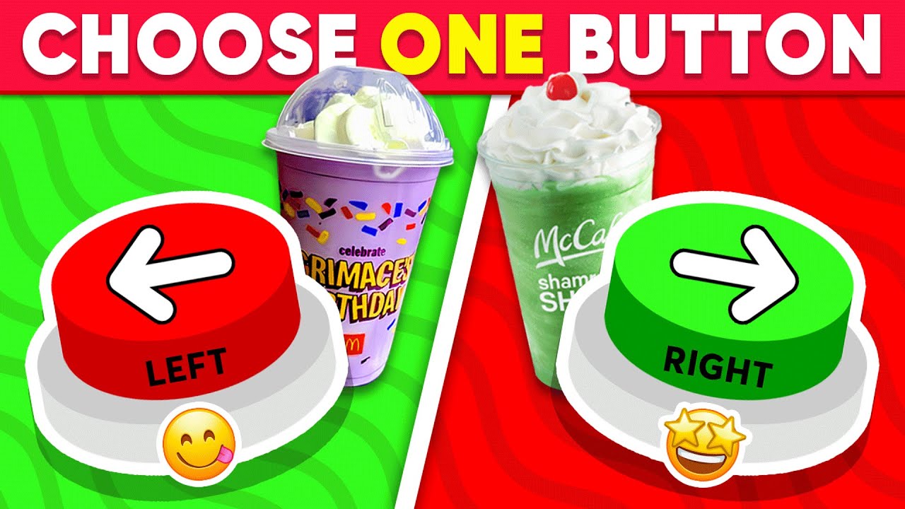 Choose One Button...! Sweets Edition 🍫🍰 LEFT or RIGHT Challenge | Daily ...