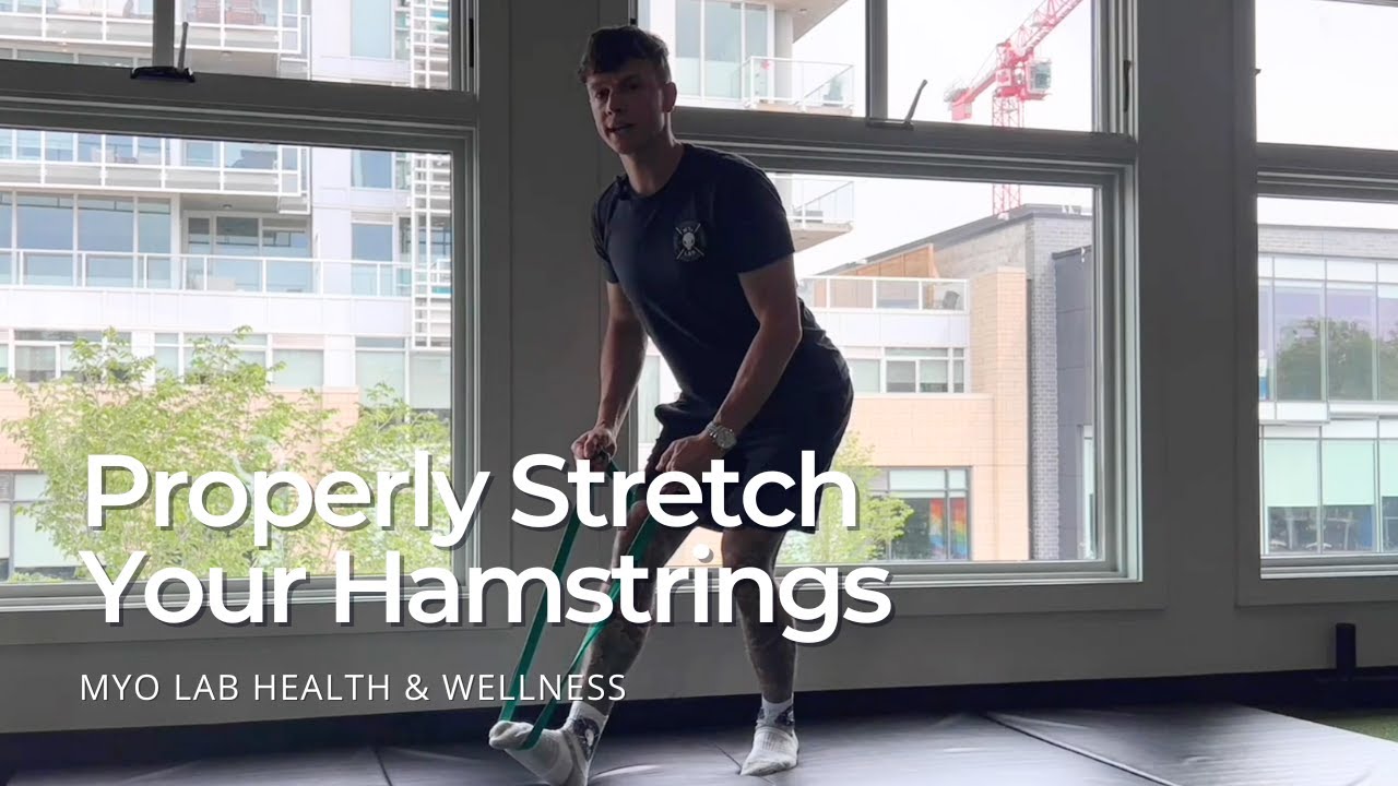 Properly Stretch Your Hamstrings - YouTube