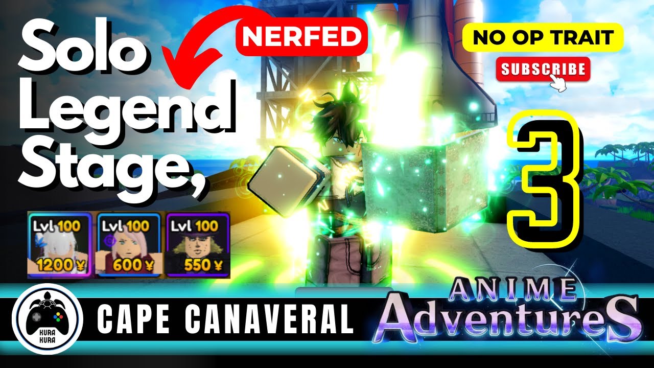 ONLY YUNO Solo Legend Stages 3 CAPE CANAVERAL *NO OP TRAIT* Anime ...