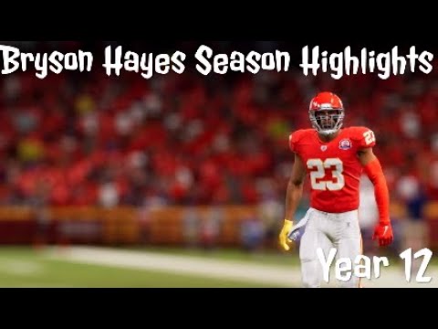 213 Career INT'S | Bryson Hayes Highlights (Madden 23 Franchise Mode CB ...