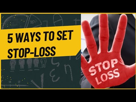 How to Set Stop-loss/ 5 ways to Set a Stop-loss - YouTube