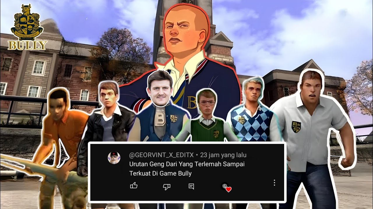Fakta Game Bully – Urutan Geng dari yang Terlemah sampai yang Terkuat ...