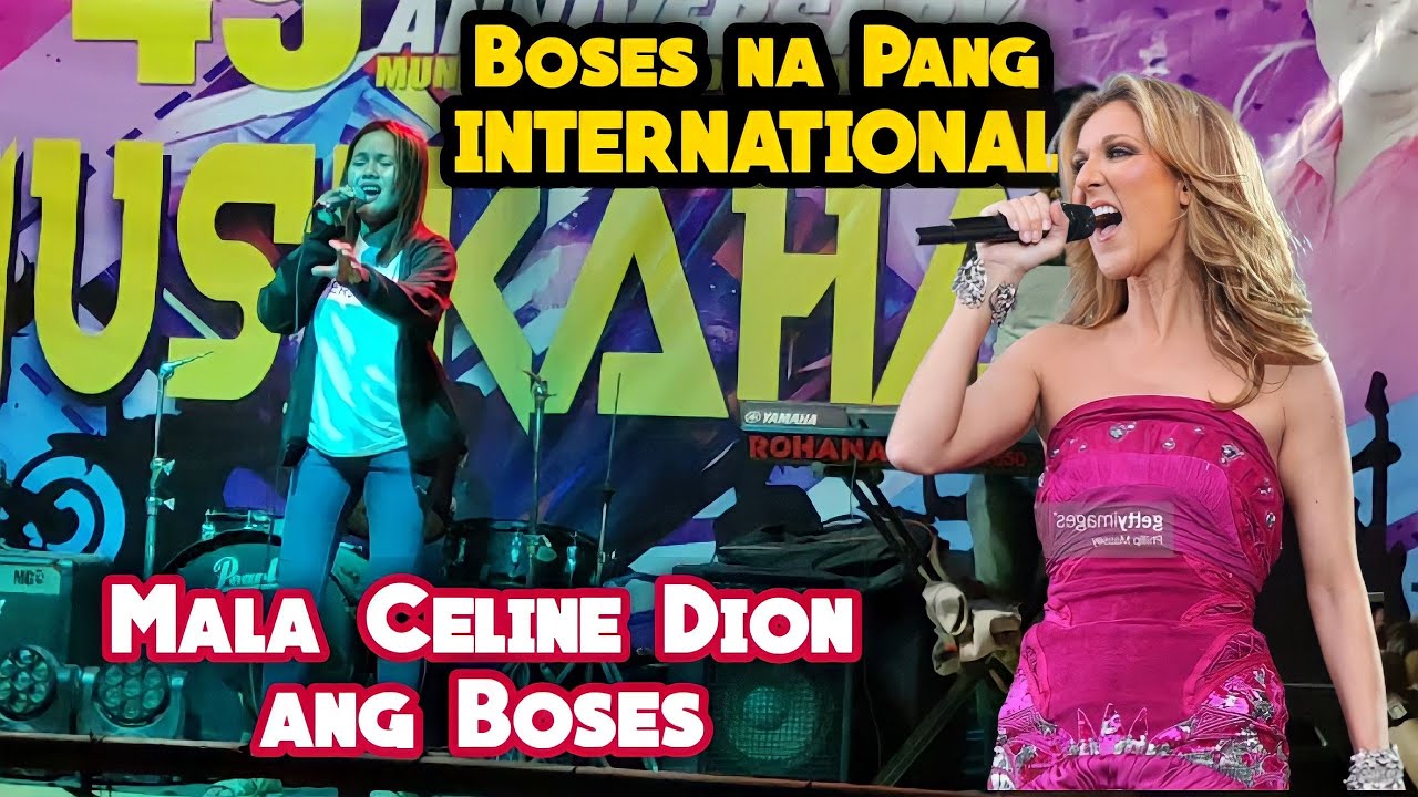 ganito ang boses na pang international | the power of love | celine ...