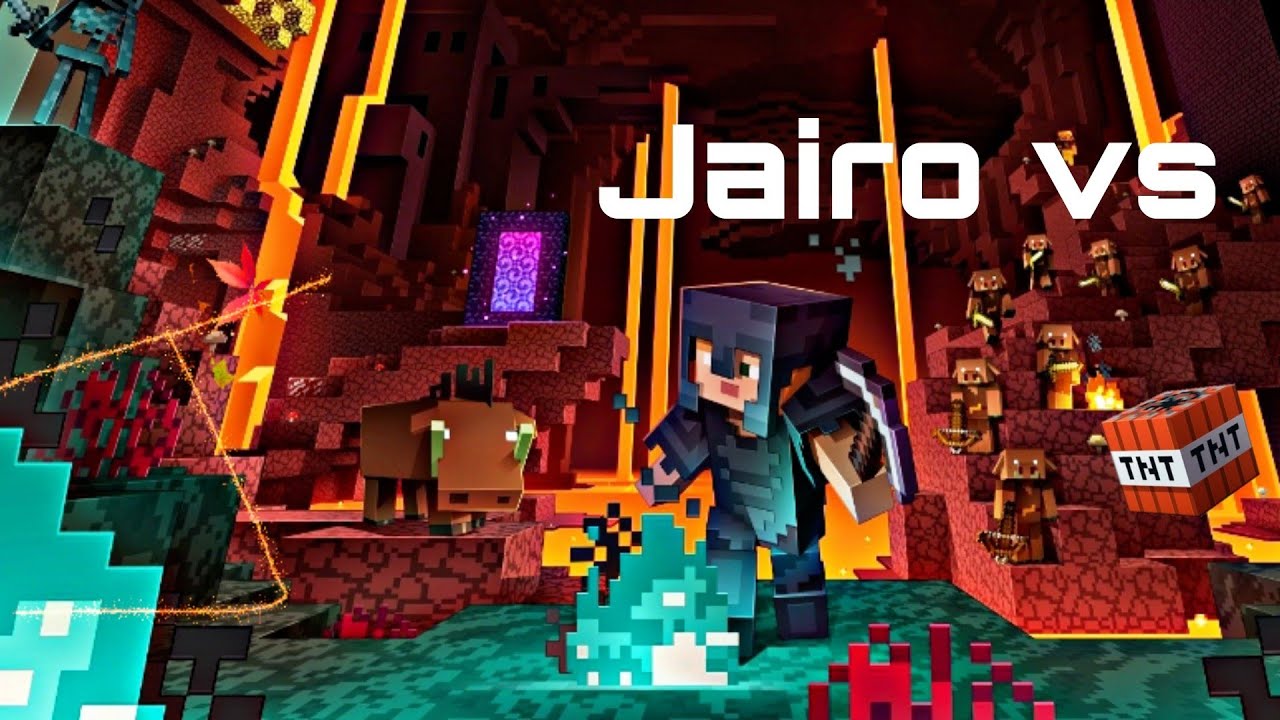 Minecraft el nether -Jairo vs - YouTube