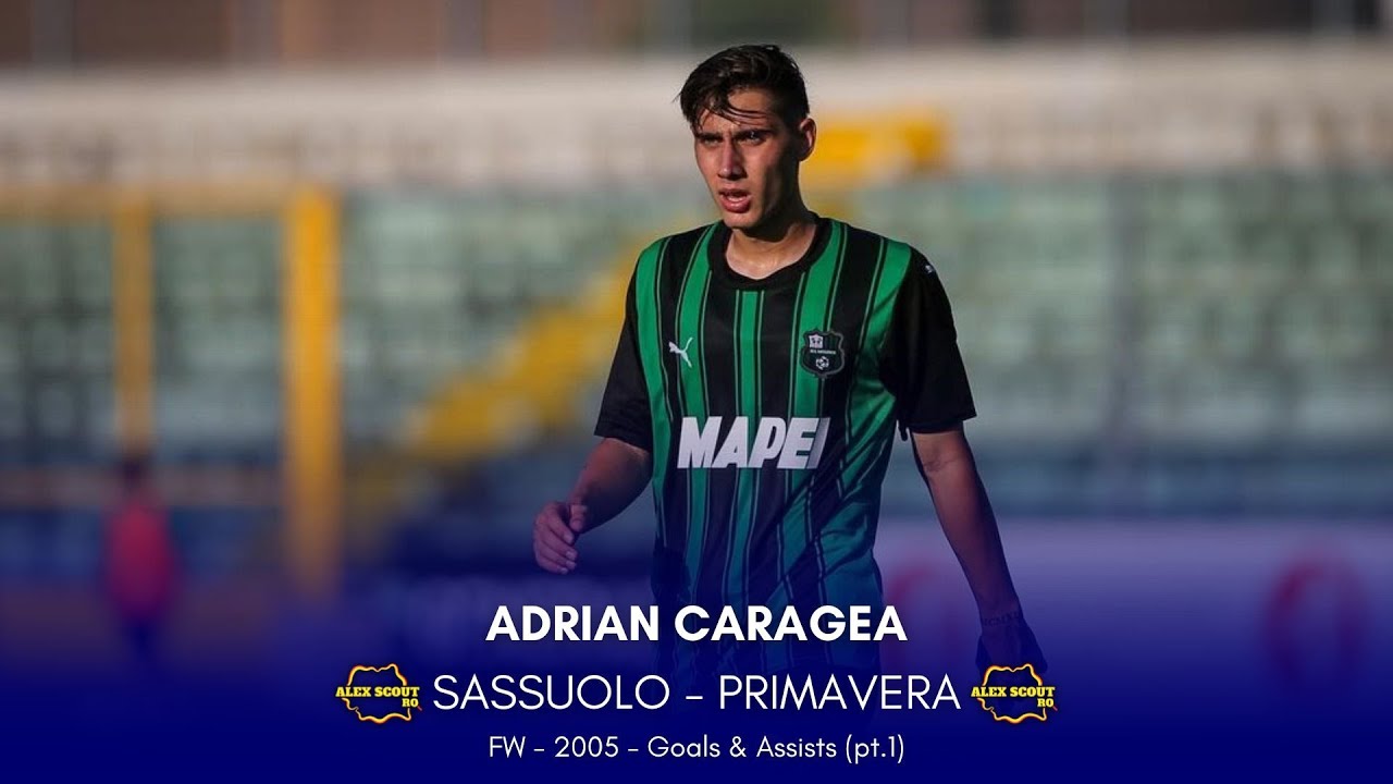Adrian Caragea 🇷🇴 (FW, 2005, Sassuolo) - 𝙂𝙖𝙢𝙚 𝙘𝙝𝙖𝙣𝙜𝙚𝙧 ⚡ - YouTube