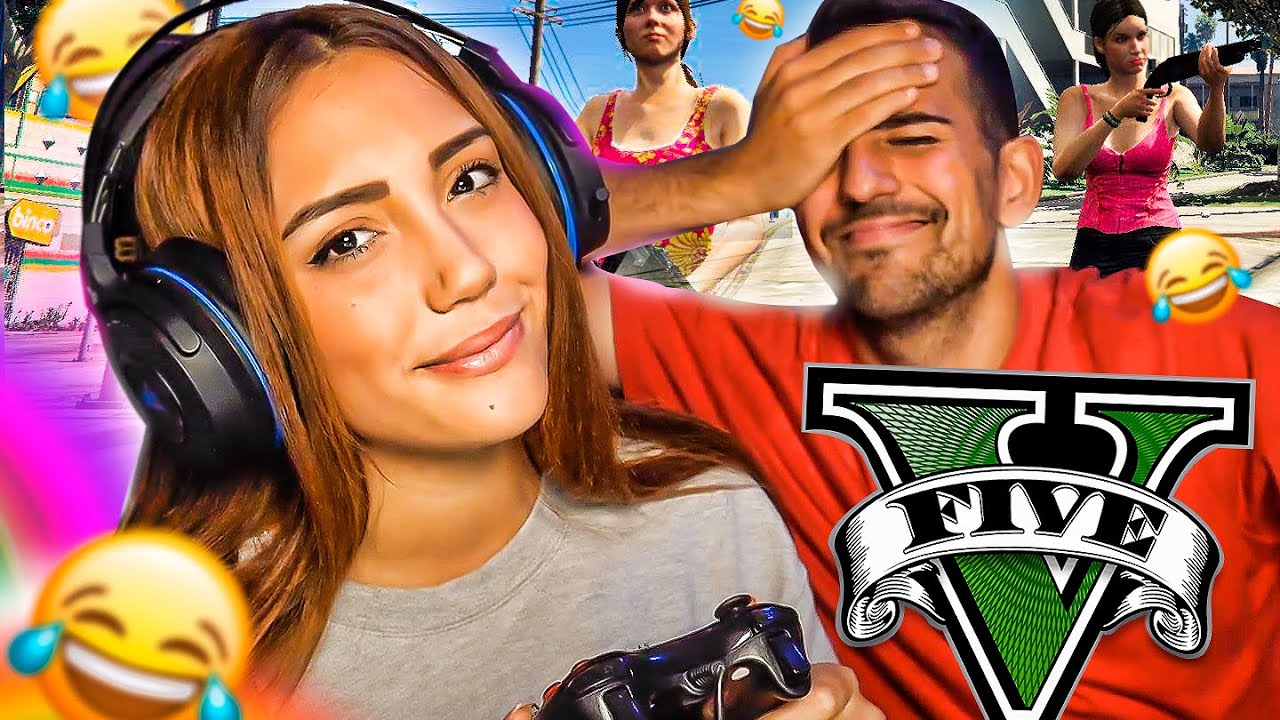 SU PRIMERA VEZ EN GTA V !! - ElChurches - YouTube