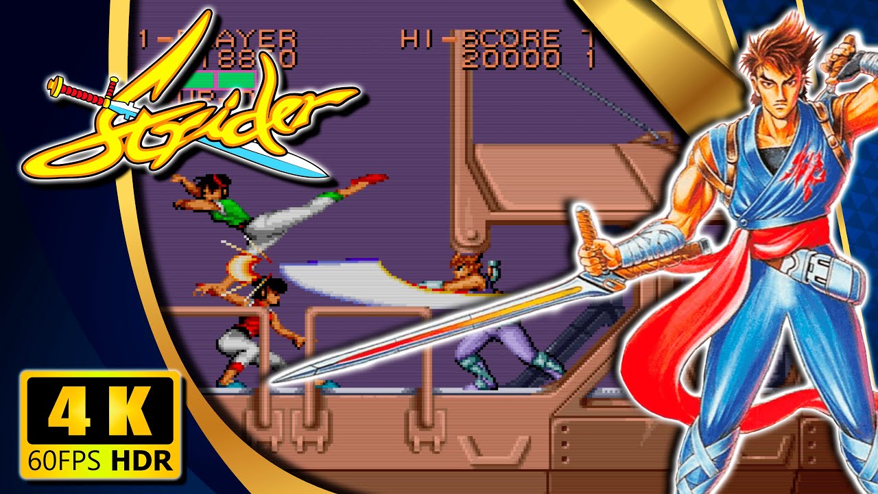 Strider (Arcade) 【Longplay】 - YouTube