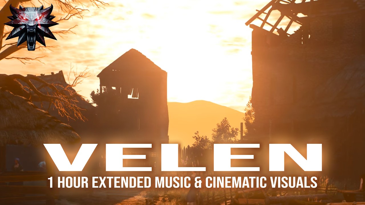 The Witcher 3 - Velen: Crow's Perch | Ambient Soundtrack - YouTube