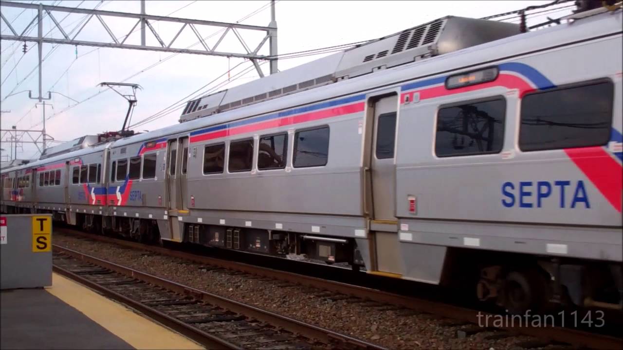 SEPTA Action at Wayne Junction 7/11/13 - YouTube