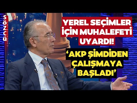 Ahat Andican Yerel Seçimi İşaret Ederek Uyardı! ‘Muhalefet Kaybedecek Olursa…’