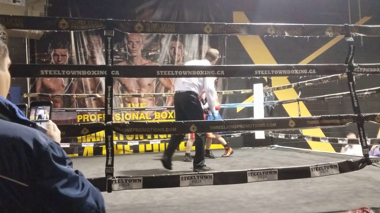 Armani Weis and Ivan Dementiev at Steeltown Boxing April 28 2018 - YouTube