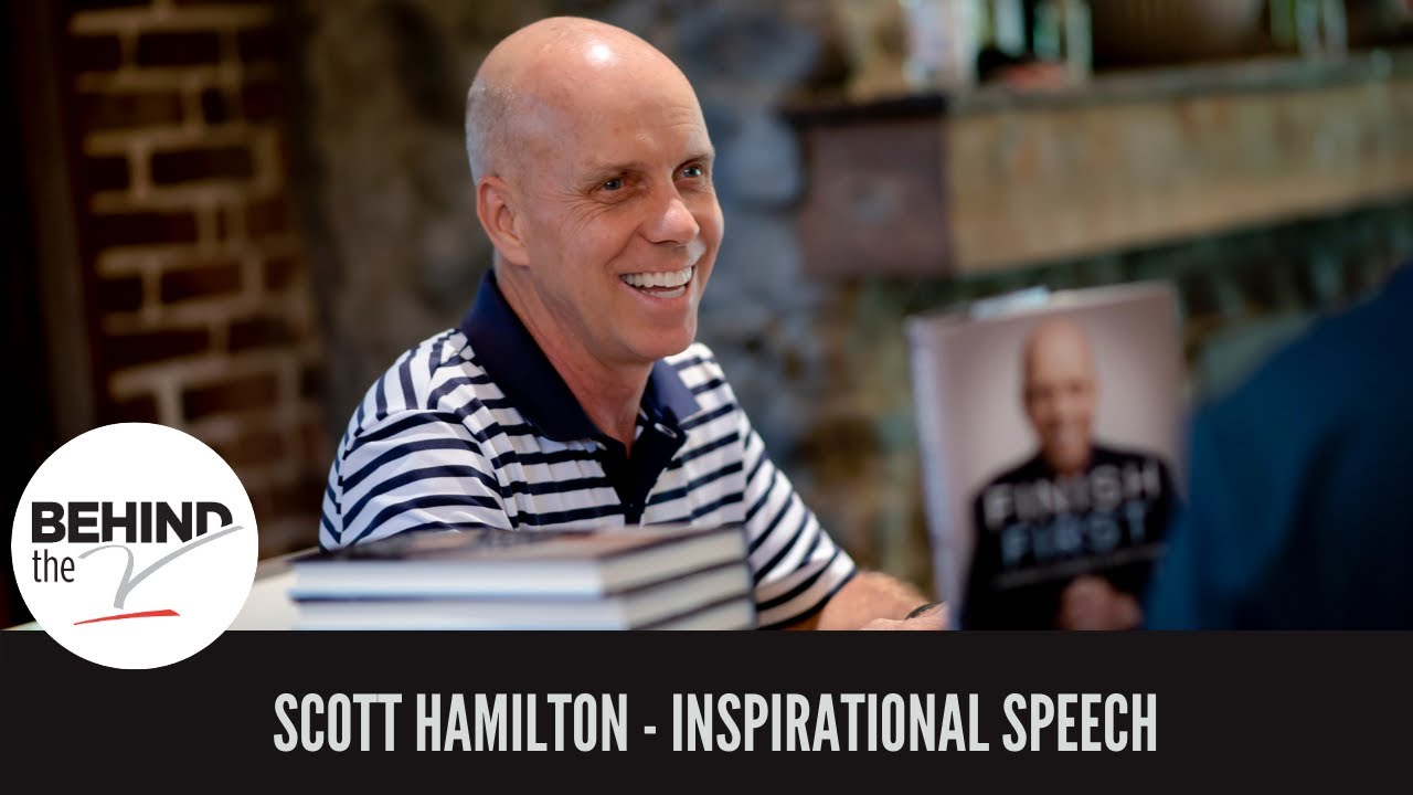 Behind the V with Scott Hamilton- An Inspirational Message - YouTube
