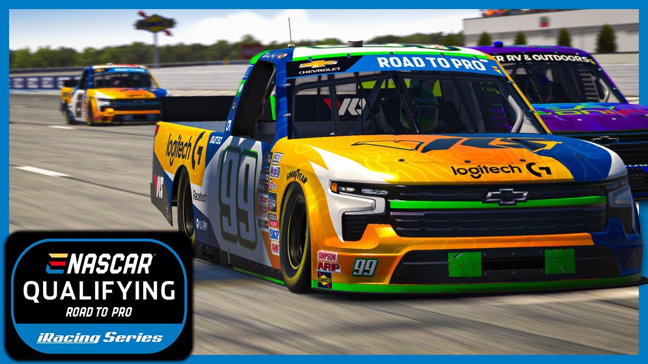 iRacing - eNASCAR Road to Pro Round 2 | Race 2/7 at Pocono | 60 Laps ...