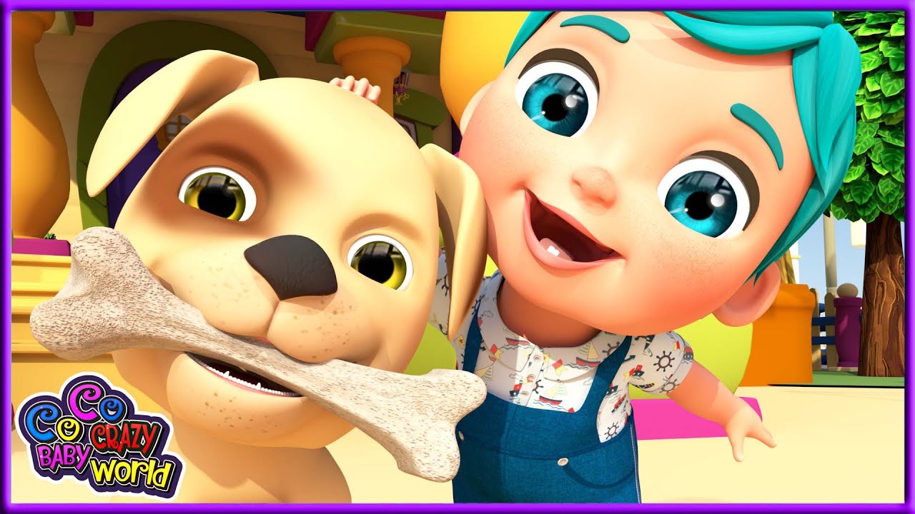 The Little Pup 🐕‍🦺 |baby songs| children's songs |Coco Baby Crazy World ...