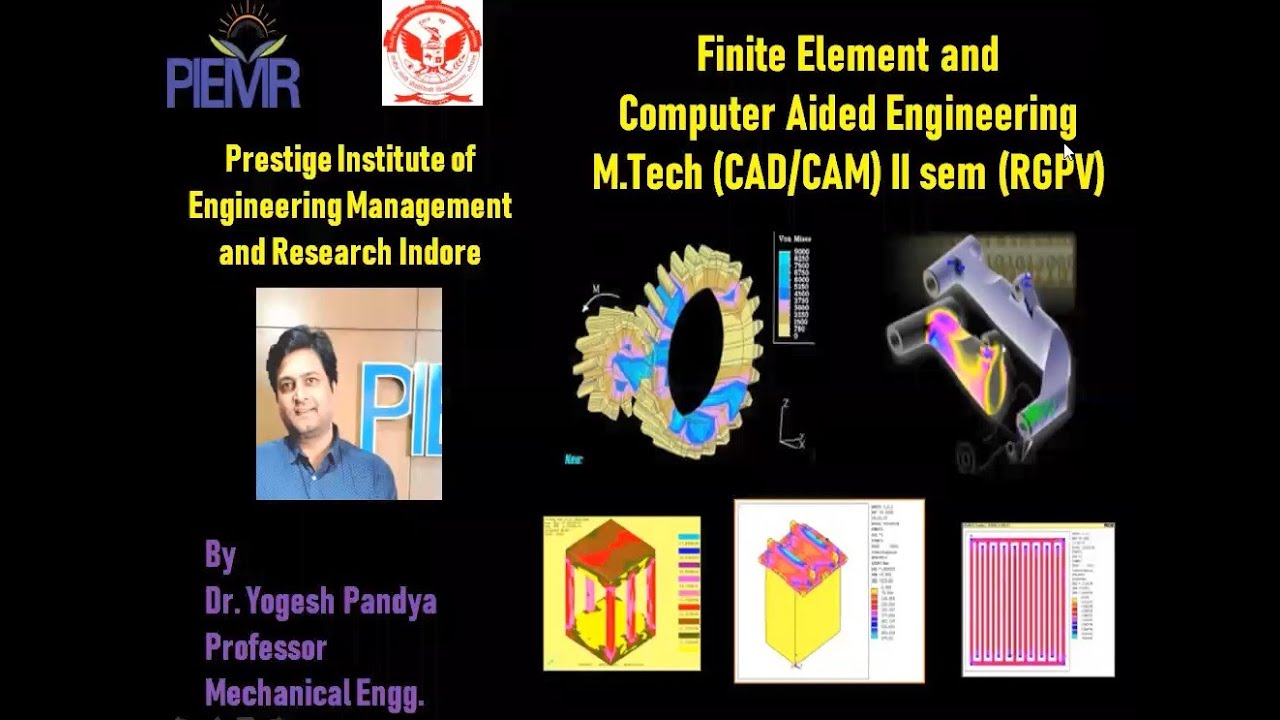 FE&CAE_Lecture5_Types of Nodes and Finite Element in FEA-MTech-II sem ...